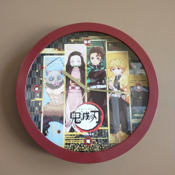 Aniplex | Wall Decor | Demon Slayer Wall Clock | Poshmark